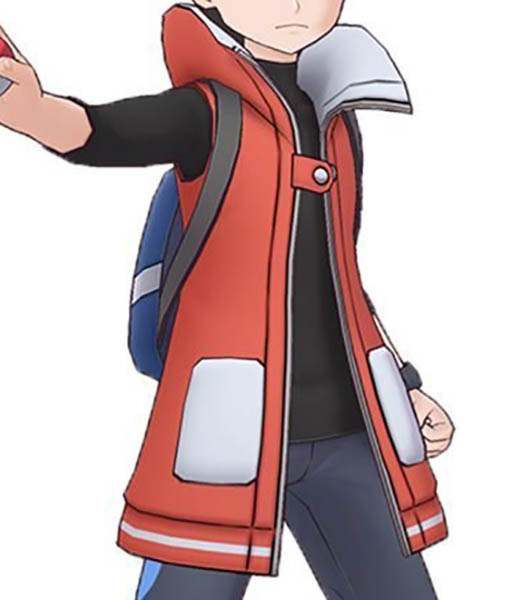 Pokemon Masters Game Red Leather Vest | TLC