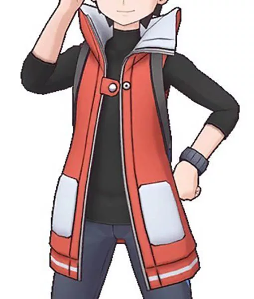 Pokemon Masters Game Red Leather Vest | TLC