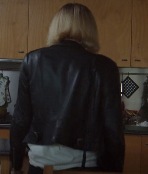 Clickbait 2021 Pia Brewer Leather Jacket | Zoe Kazan Jacket