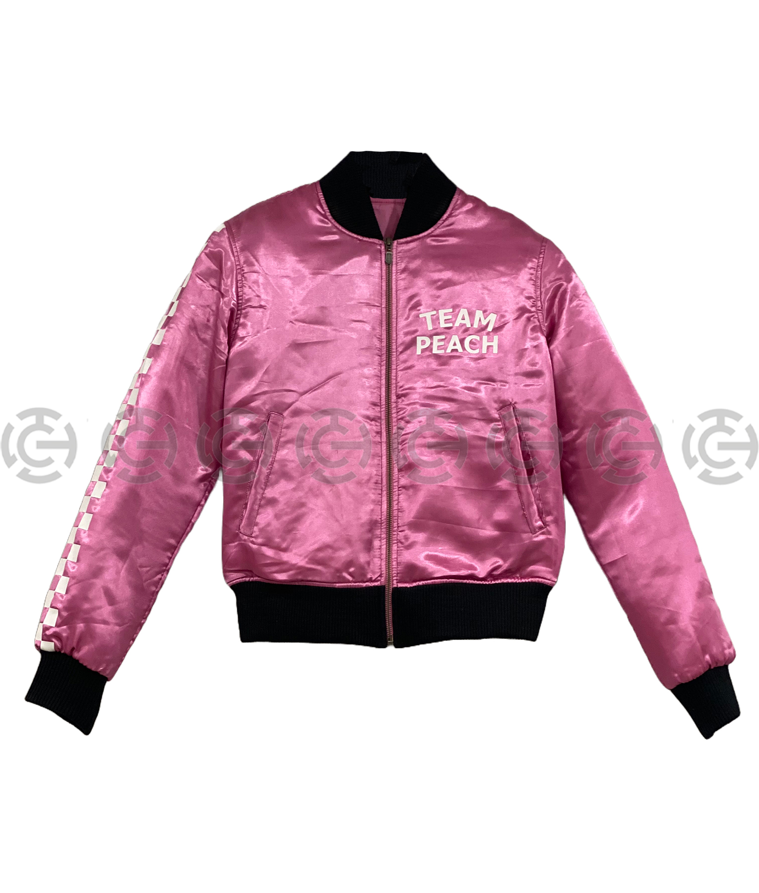 Super Nintendo Team Peach Jacket - The Leather City