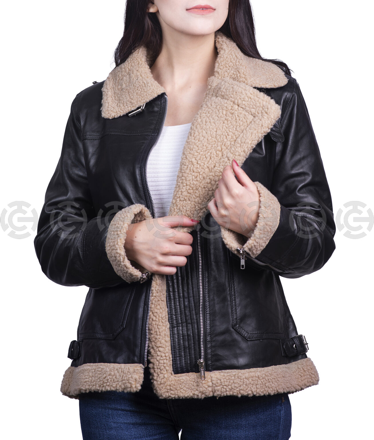 Women's Aviator Jackets | Aviator Leather Jacket Women | TLC