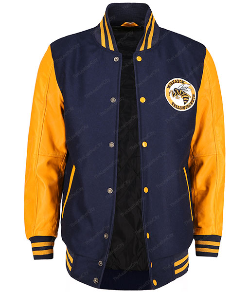 Lowrider Black Satin Varsity Jacket | TLC