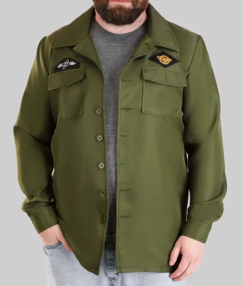 Charlie Kelly Green Jacket - Charlie Kelly Jacket | The Leather Jacket