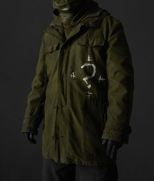 Riddler's Jacket from The Batman - Paul Dano as Edward Nashton Green Jacket
