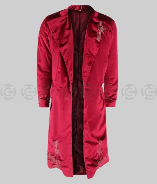 Wonka Willy Wonka Red Coat | The Leather City