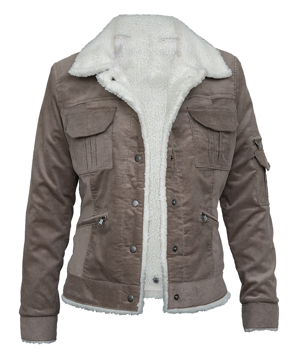 Jennifer Lopez Jacket - Mother Shearling Jacket | The Leather City