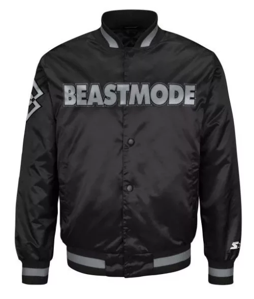 Men’s Beast Mode Black Bomber Jacket | TLC