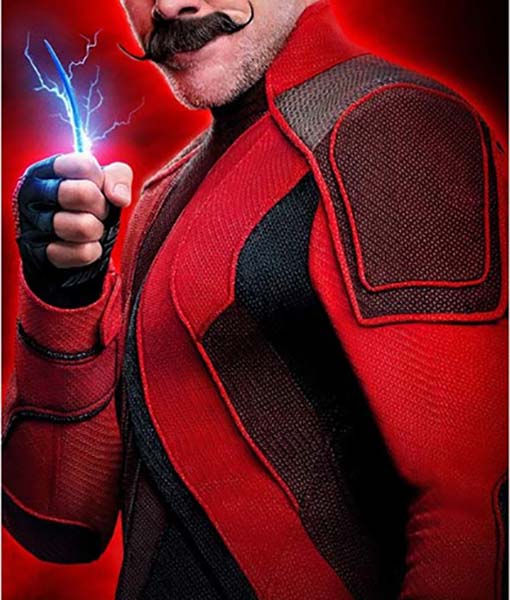 Sonic The Hedgehog Dr. Ivo Robotnik (Jim Carrey) Jacket | TLC