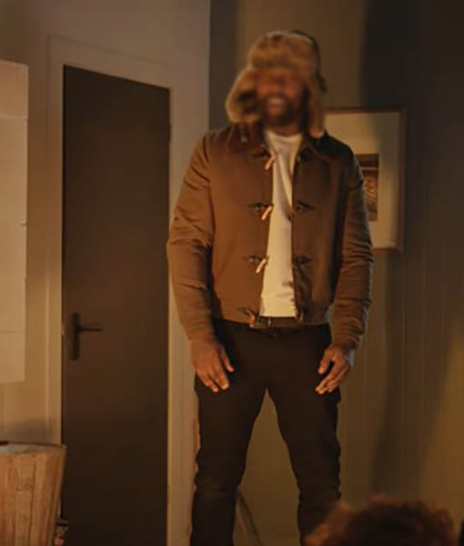 Super Bowl Idris Elba Brown Cotton Jacket | TLC