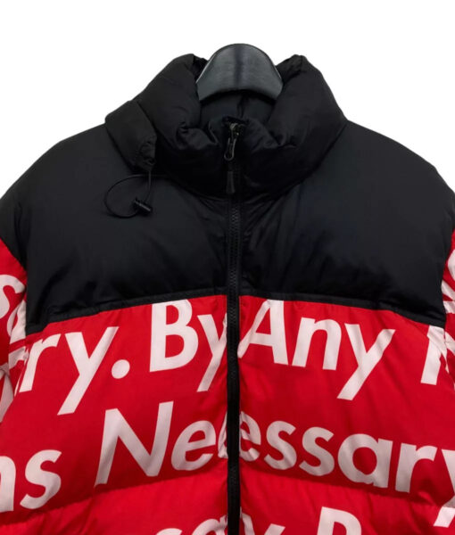 Goku Drip Puffer Jacket - Goku Drip Jacket | The Leather City