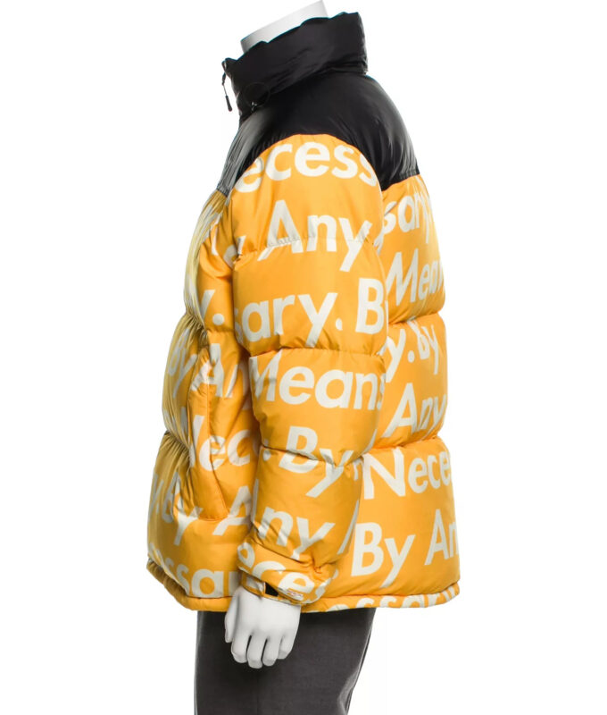 Goku Drip Puffer Jacket - Goku Drip Jacket | The Leather City