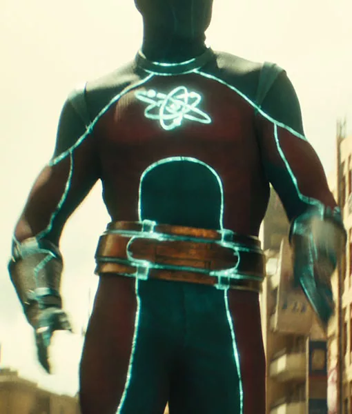 Black Adam Al Rothstein (Noah Centineo) Leather Jacket | TLC