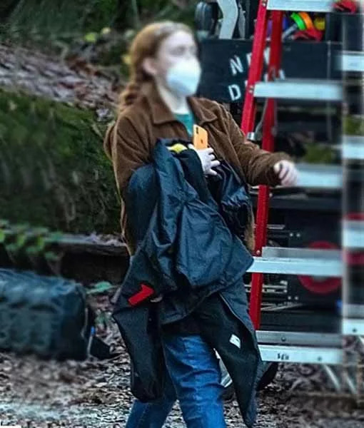 Stranger Things Max Mayfield Brown Jacket