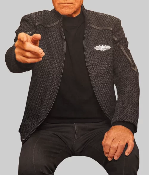 Star Trek Captain Picard Black Jacket