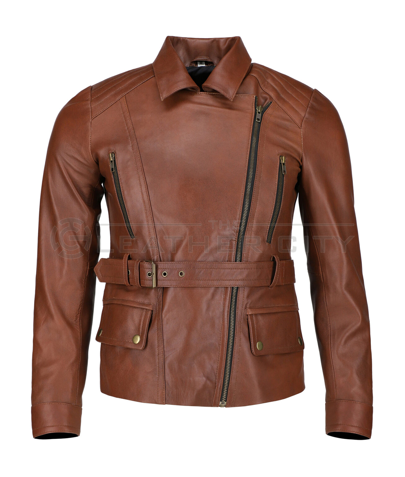 His Dark Materials Mrs.Coulter (Ruth Wilson) Leather Jacket | TLC