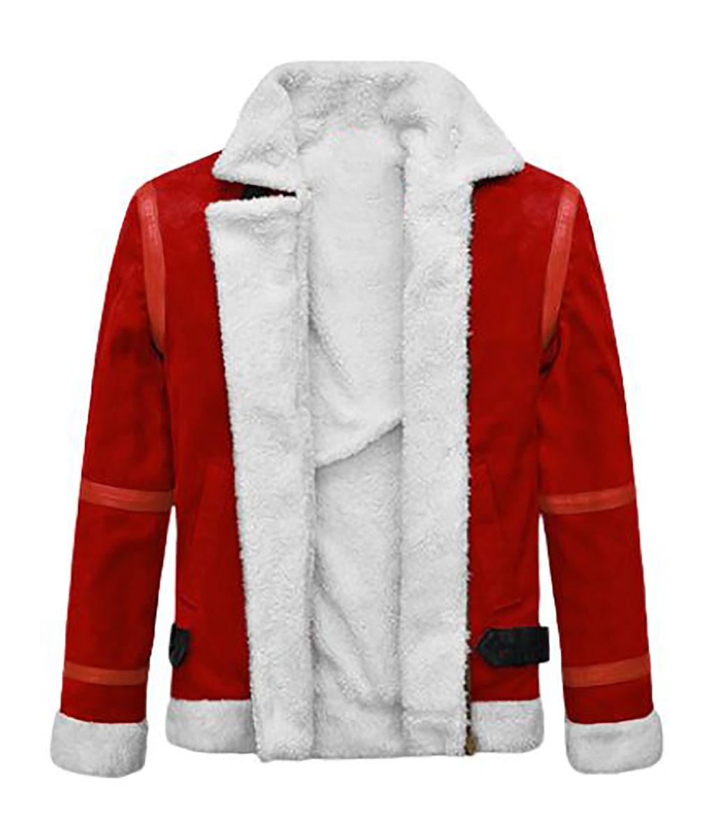 Ryan Reynolds Spirited Red Jacket - Clint Briggs Jacket | The Leather City