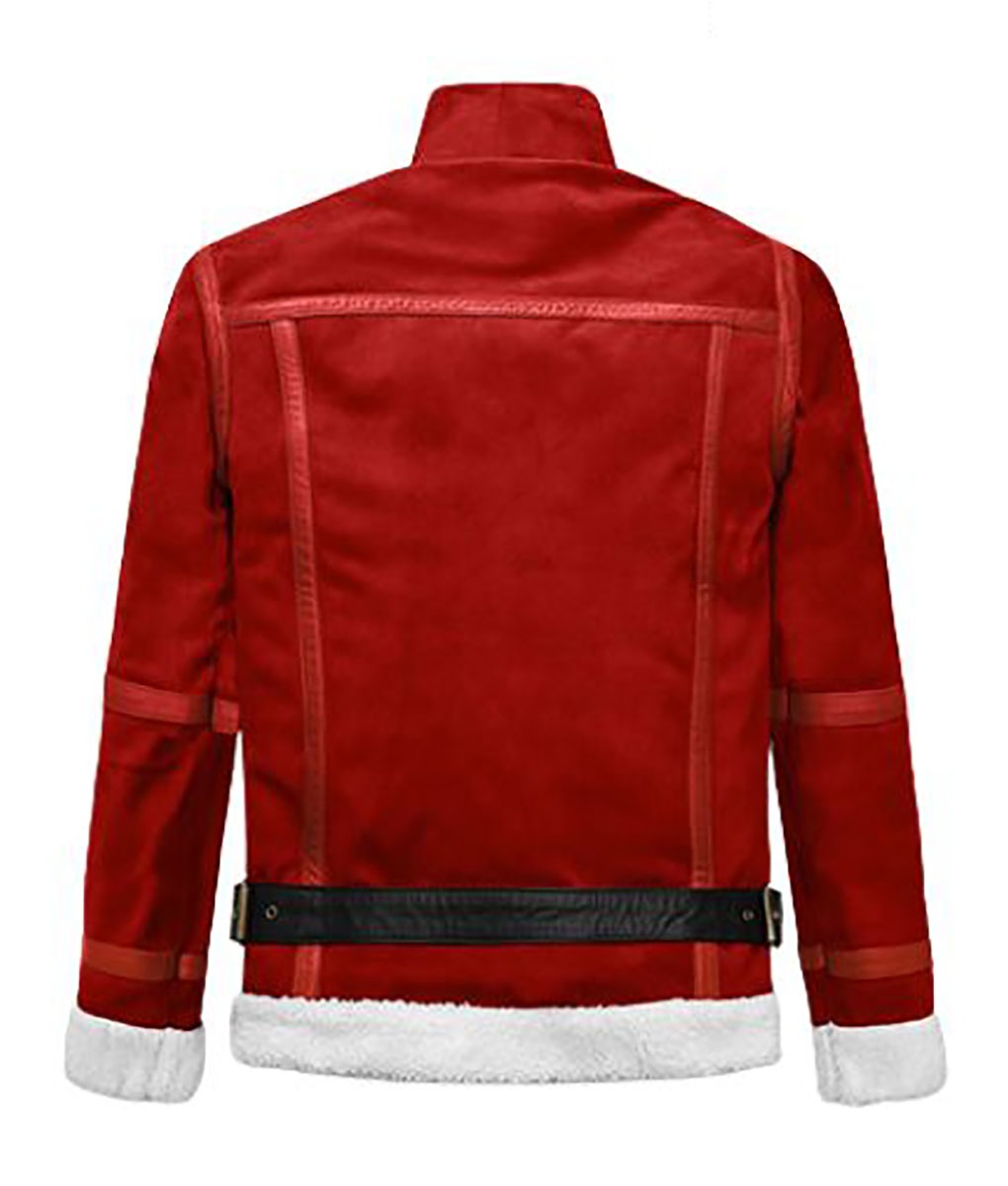 Ryan Reynolds Spirited Red Jacket - Clint Briggs Jacket | The Leather City
