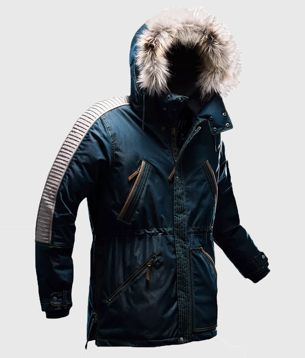 Captain Cassian Andor Rebel Parka - Cassian Andor Jacket | The Leather City