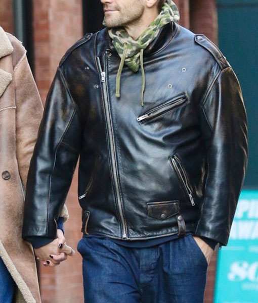 Jake Gyllenhaal Biker Leather Jacket | TLC