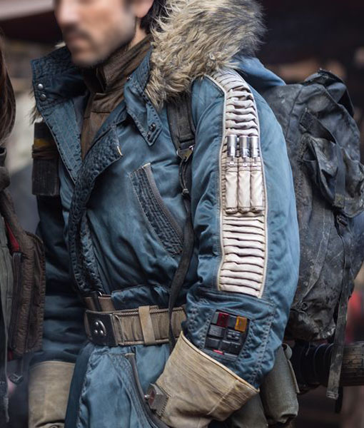 Rogue One Cassian Andor (Diego Luna) Parka Jacket | TLC