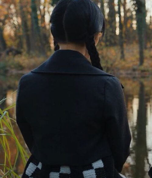 Jenna Ortega Wednesday Addams Jacket