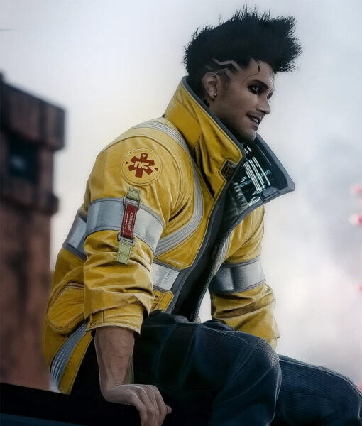 Cyberpunk 2077 David Martinez (Edgerunners) Yellow Jacket - The Leather ...