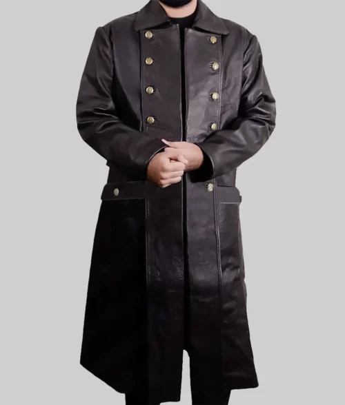 Frontier Declan Harp (Jason Momoa) Trench Coat | TLC