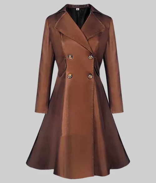 M3GAN 2022 Megan (Amie Donald) Brown Coat | TLC