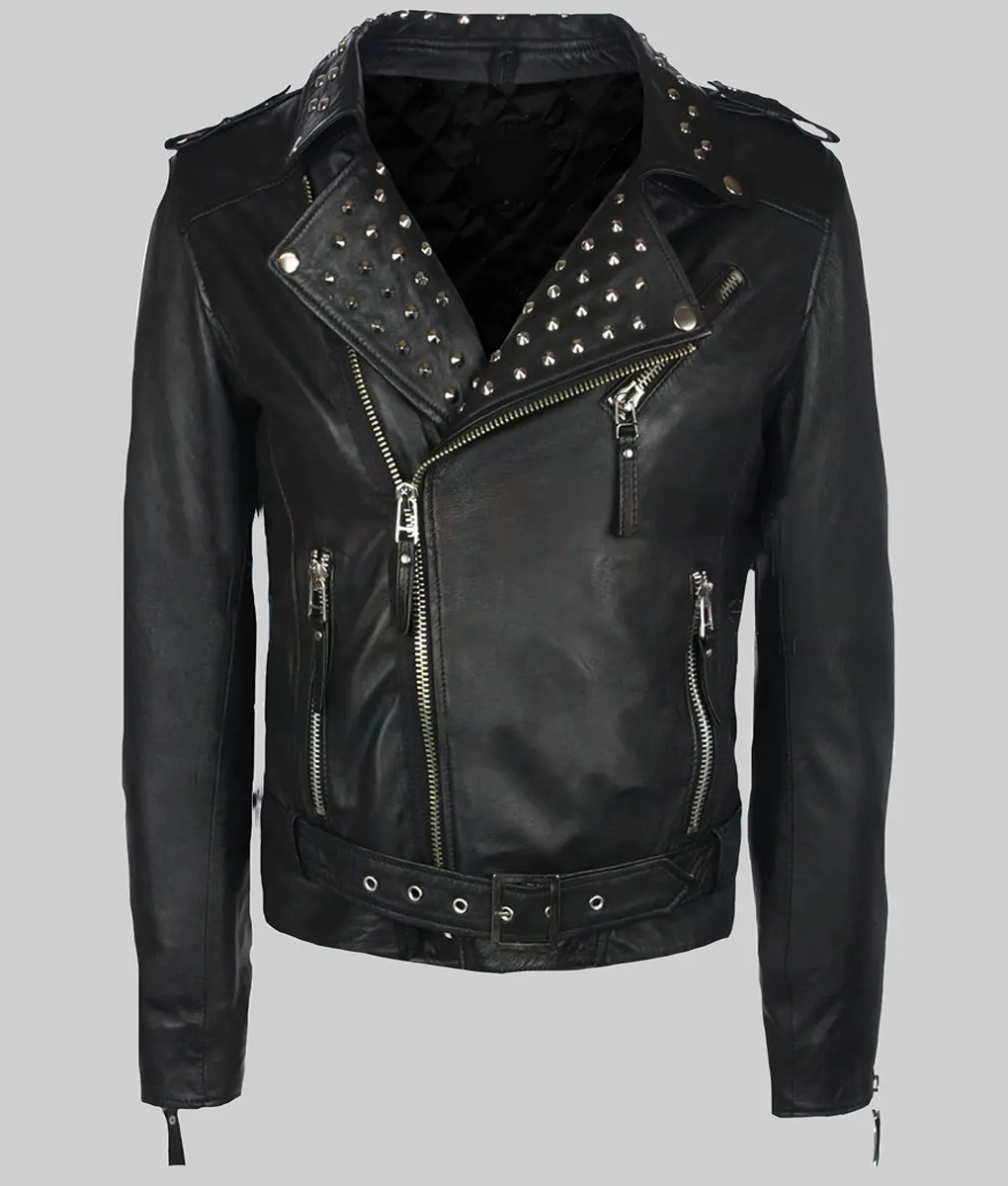 Poker Face Ruby (Chloë Sevigny) Leather Studded Jacket | TLC