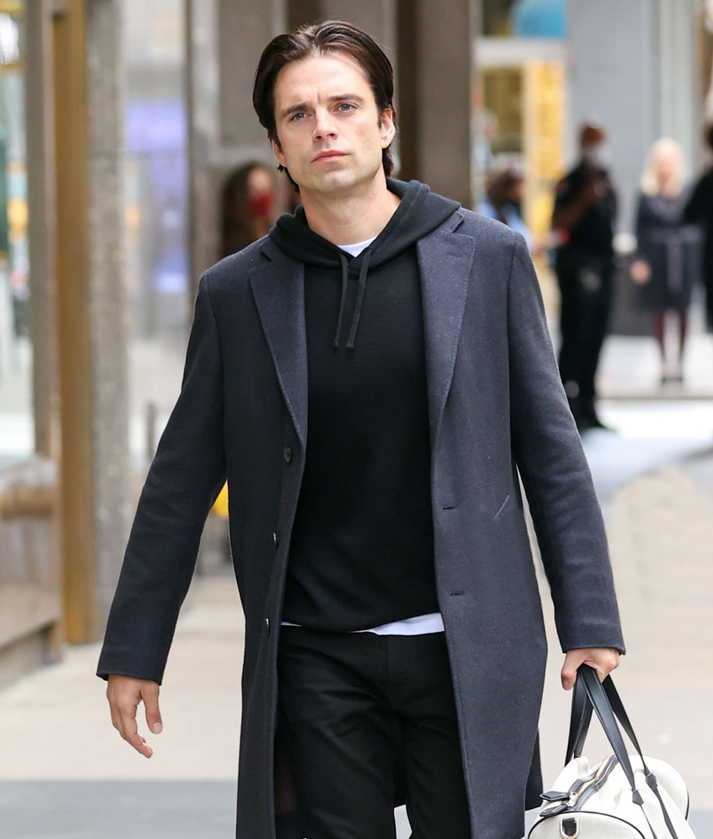 Sharper 2023 Max (Sebastian Stan) Wool Blended Coat | TLC