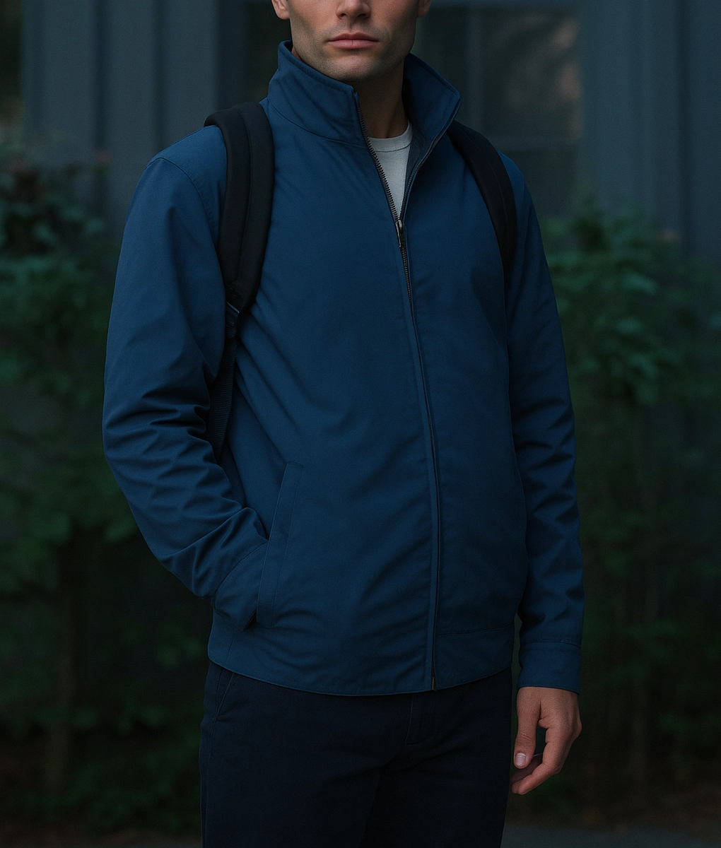 You S01 Joe Goldberg (Penn Badgley) Blue Jacket | TLC