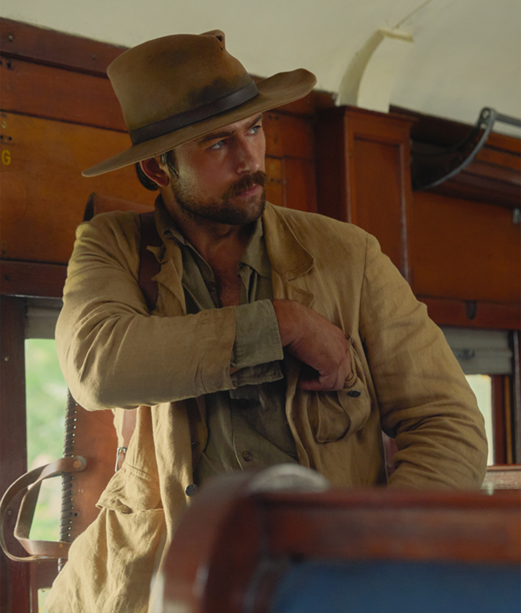 1923 (2022) Spencer (Brandon Sklenar) Cotton Jacket | TLC