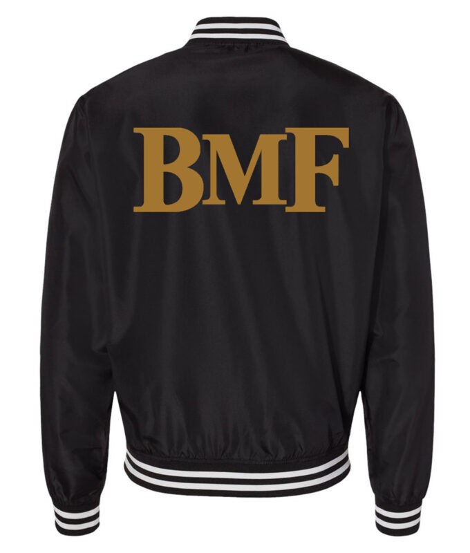 BMF Classic Black Bomber Jacket | TLC