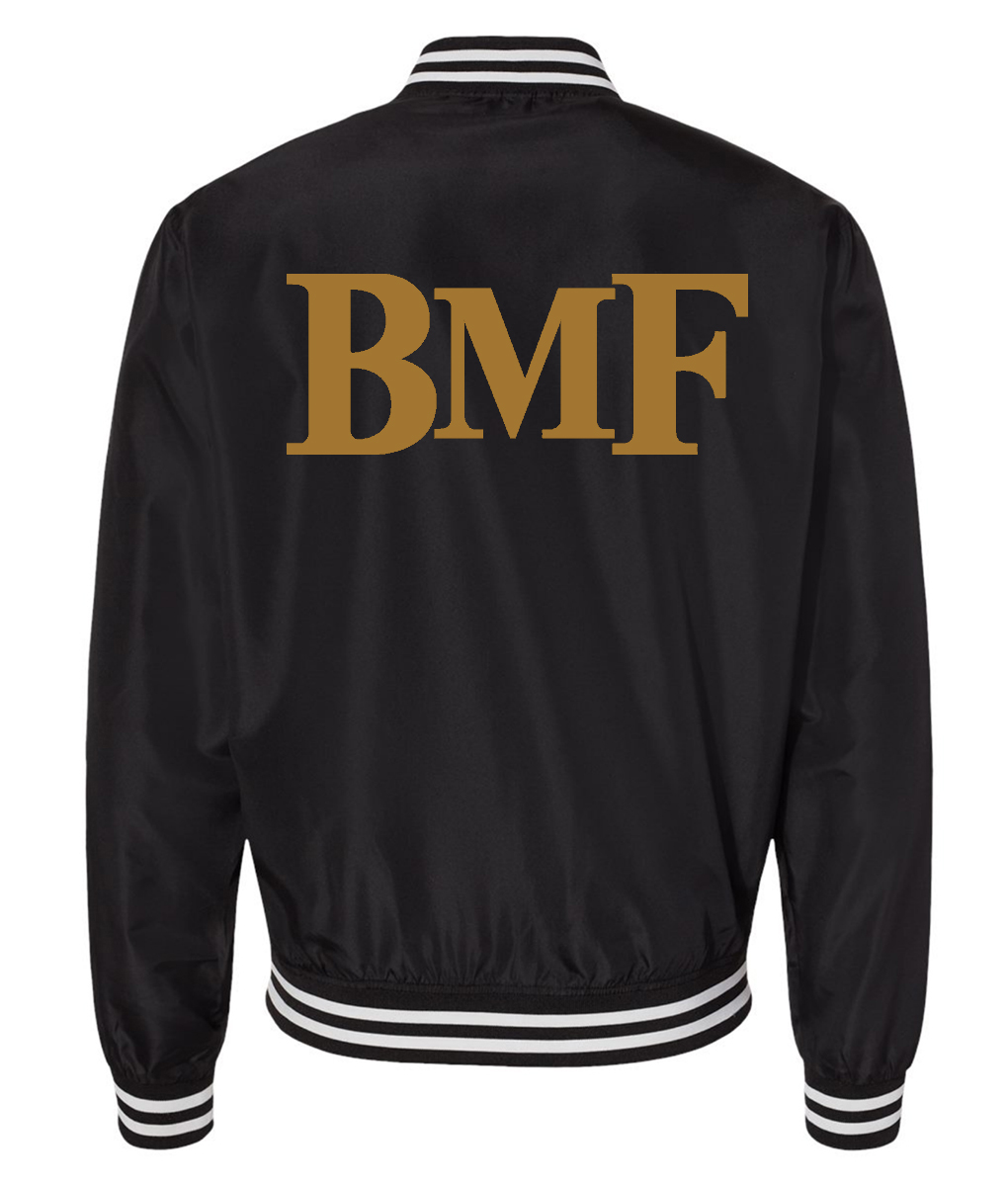 BMF Classic Black Bomber Jacket | TLC