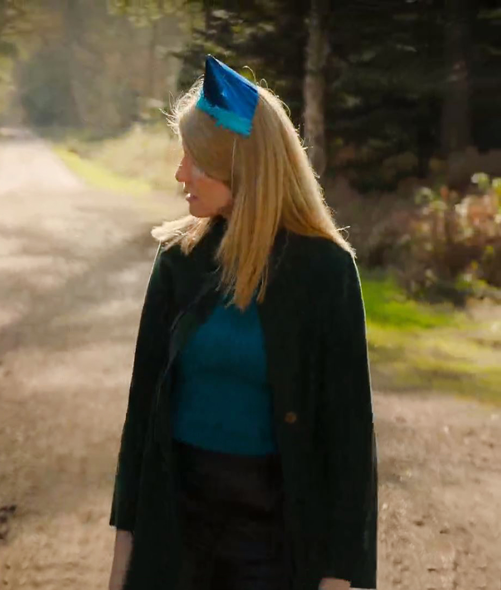 Bad Sisters Eva (Sharon Horgan) Green Coat | TLC