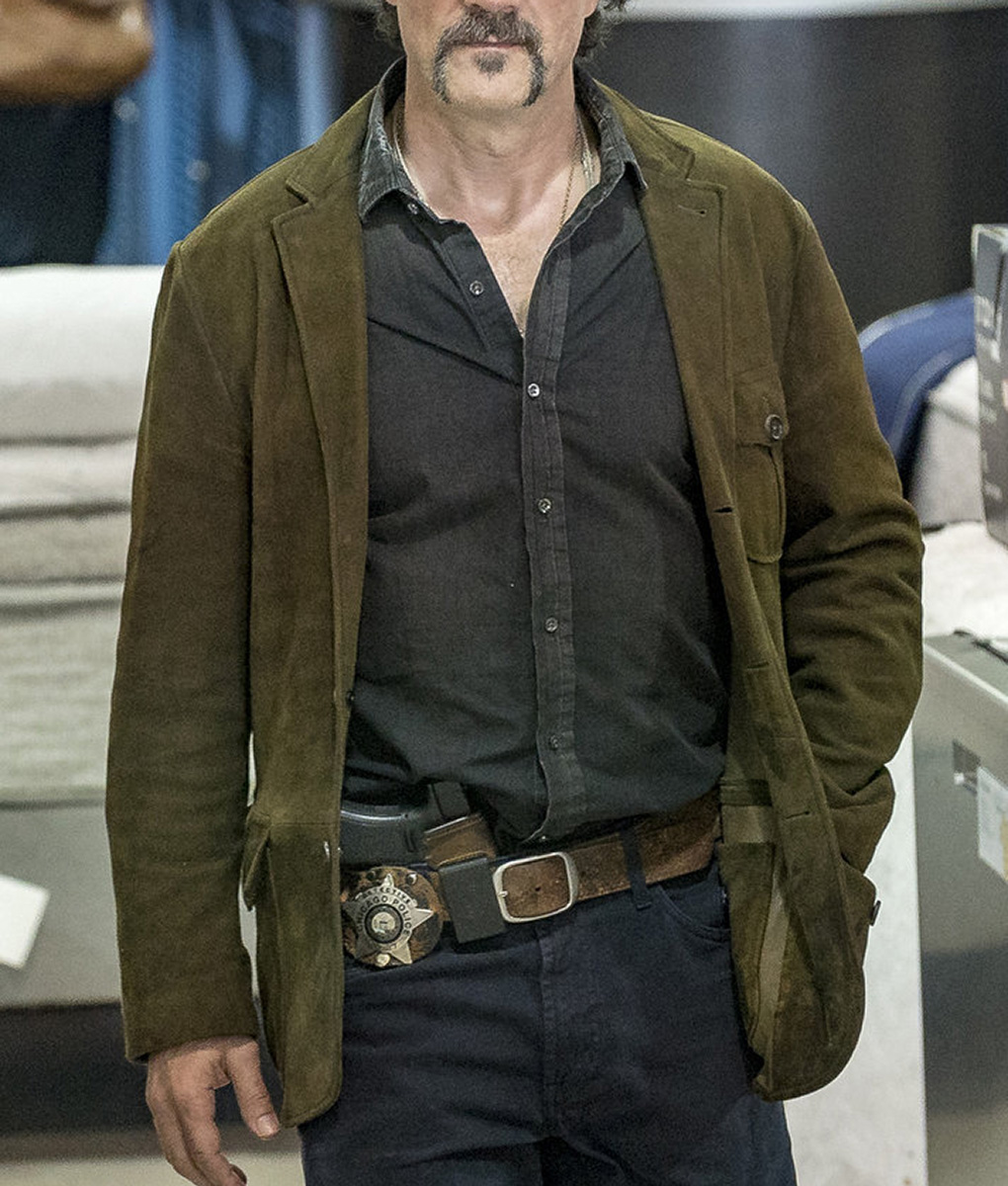 Chicago P.D Alvin Olinsky (Elias Koteas) Suede Blazer - TLC