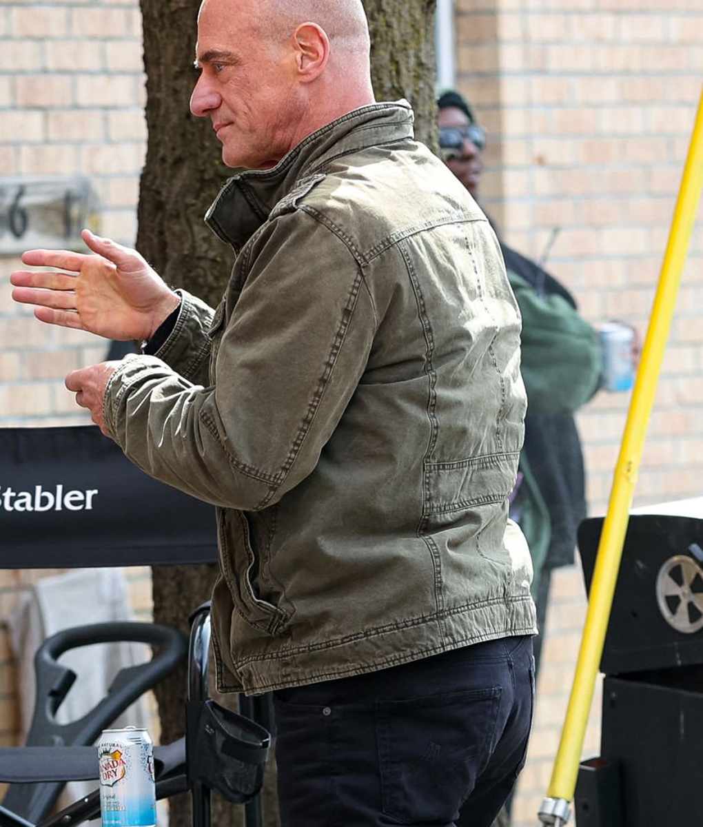 Law & Order Organized Crime Elliot Stabler Jacket - Christopher Meloni Jacket