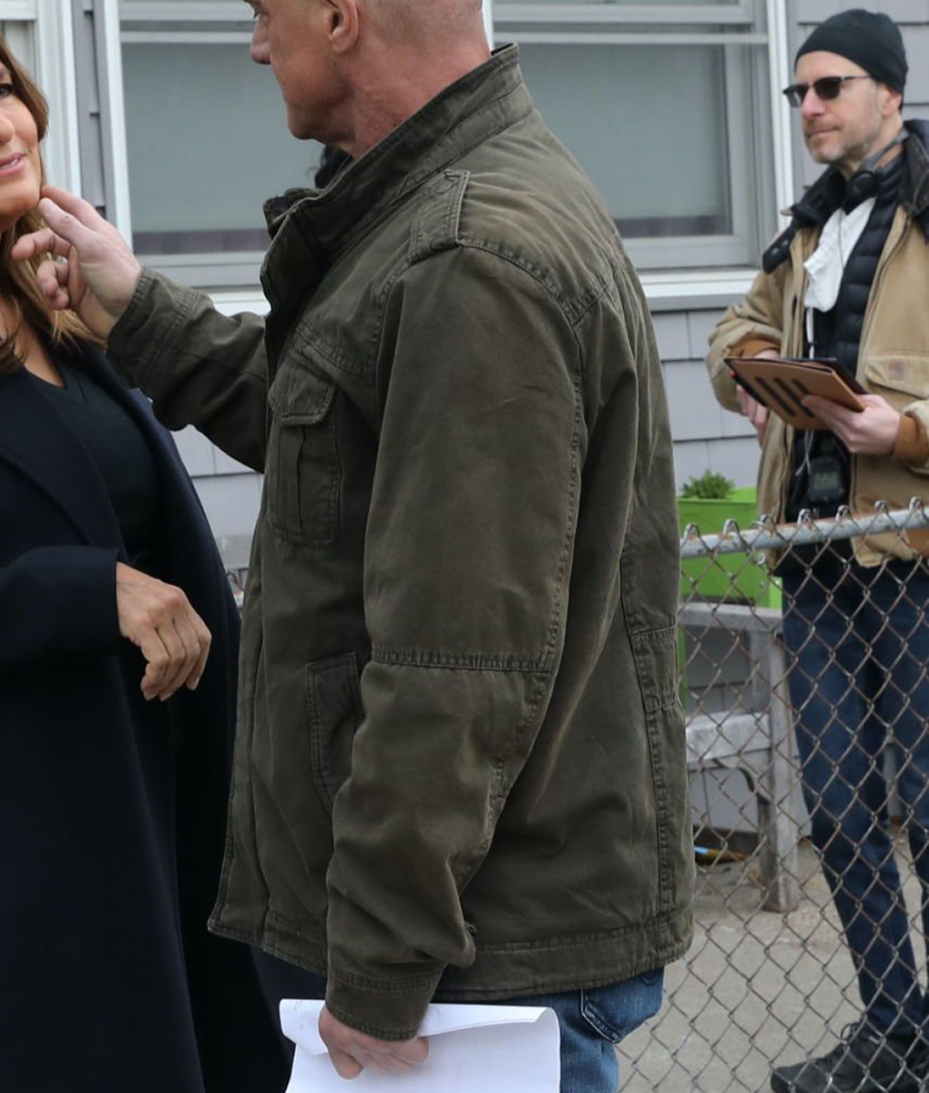 Law & Order Organized Crime Elliot Stabler Jacket - Christopher Meloni Jacket