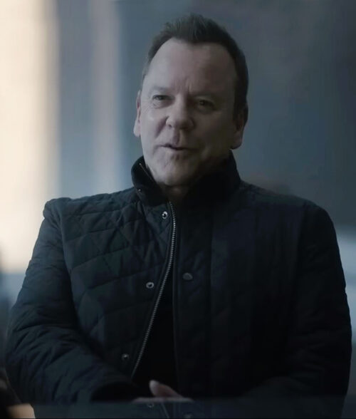 Rabbit Hole John Weir (Kiefer Sutherland) Quilted Puffer Jacket - The ...