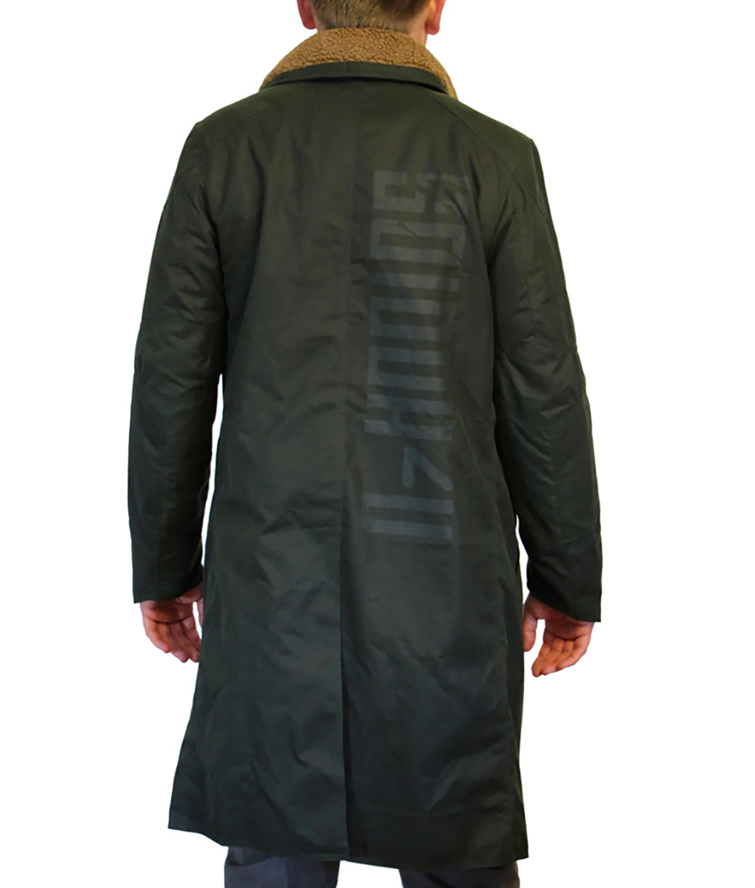 Ryan Gosling Blade Runner 2049 Leather With Shearling Lining Trench Coat