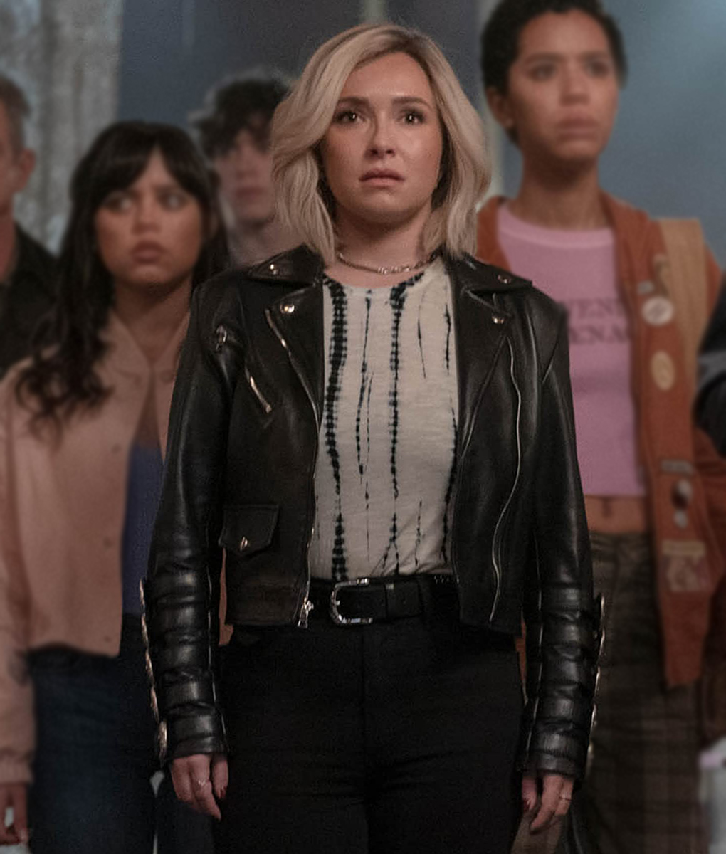 "Scream VI Hayden Panettiere Leather Jacket | Kirby Reed Leather Jacket"
