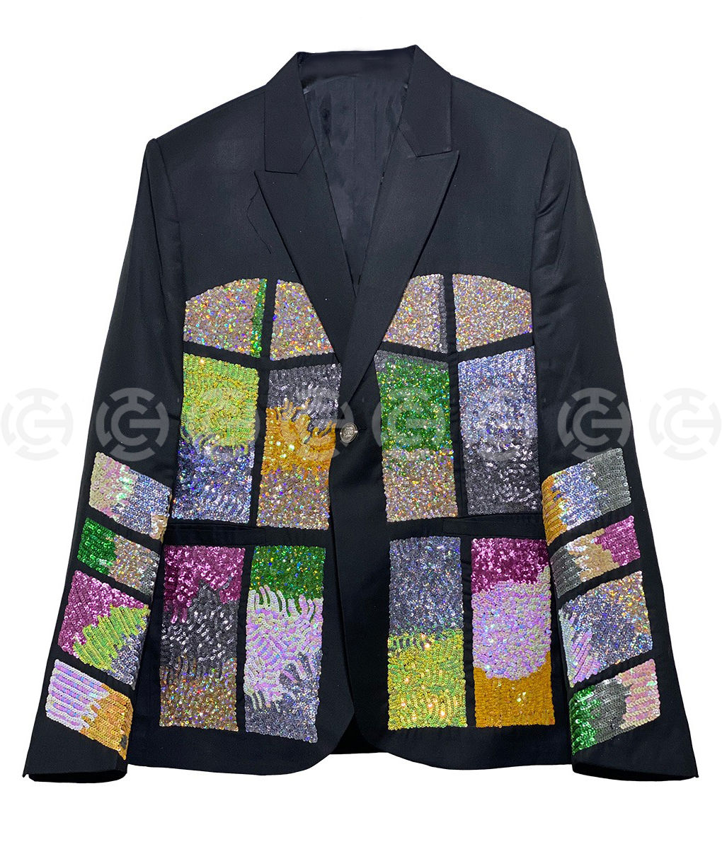 Ted Lasso Season 3 Juno Temple Beaded Crepe Blazer
