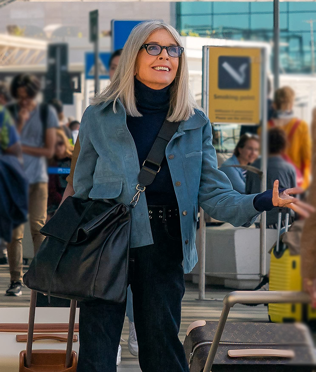 Diane Keaton Blue Jacket - Book Club: The Next Chapter (2023)