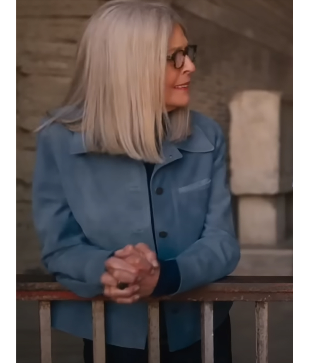 Diane Keaton Blue Jacket - Book Club: The Next Chapter (2023)