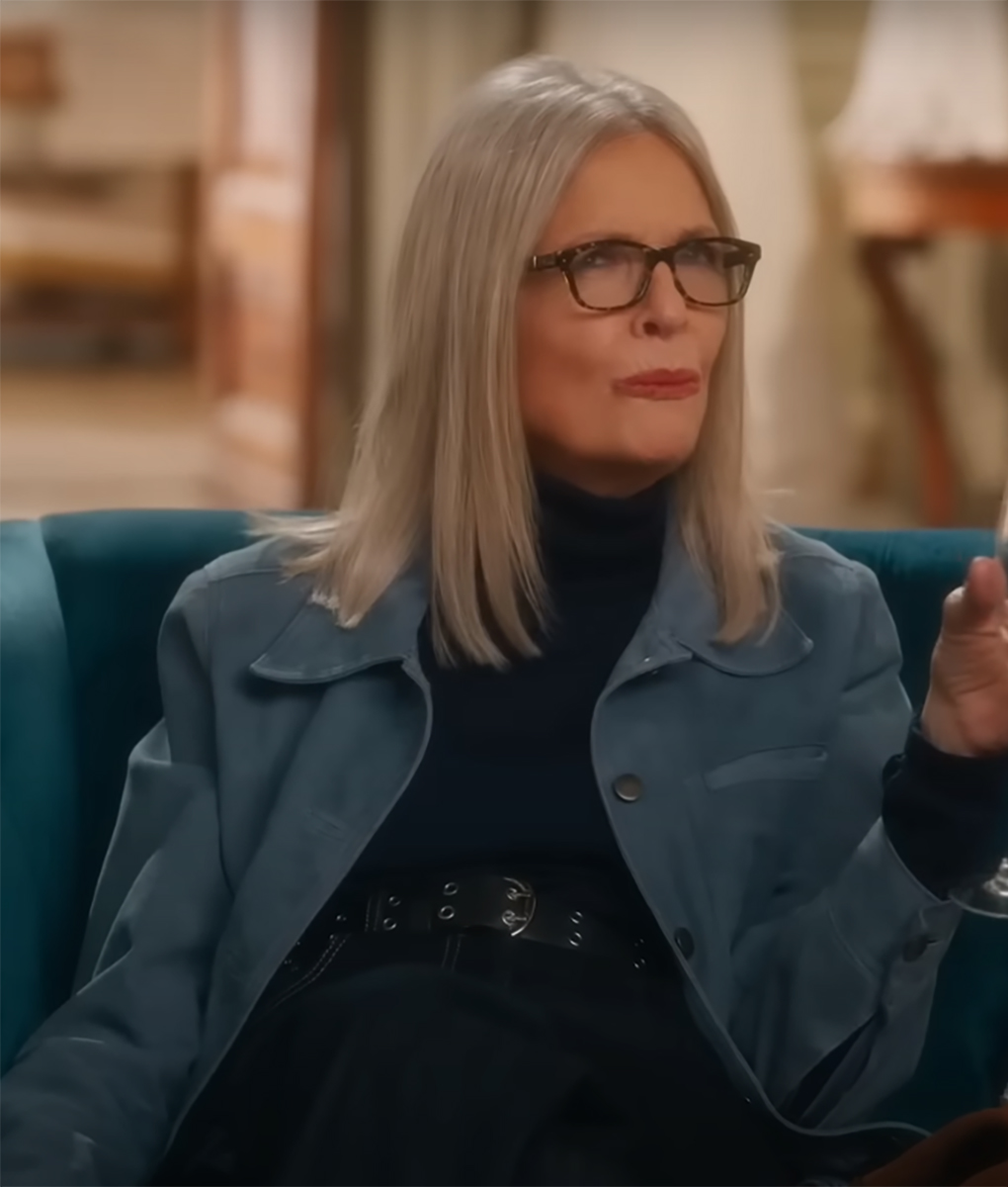 Diane Keaton Blue Jacket - Book Club: The Next Chapter (2023)