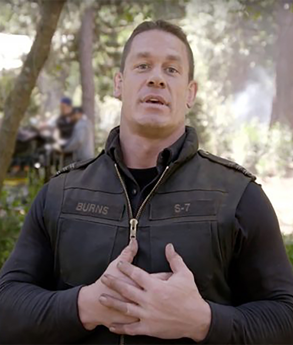 Bumblebee (2018) - Agent Burns(John Cena) Black Cotton Vest