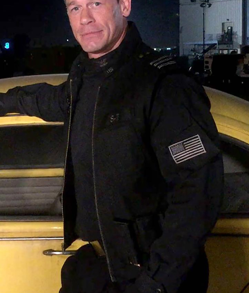 Bumblebee (2018) - Agent Burns(John Cena) Black Cotton Vest