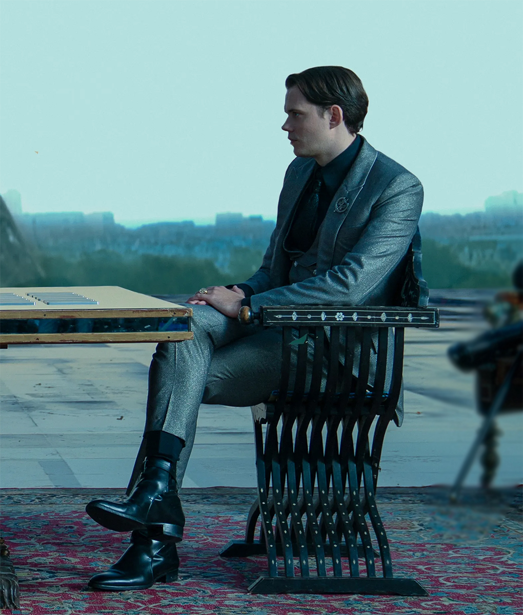 John Wick: Chapter 4 - Bill Skarsgård (Marquis) Gray Blazer