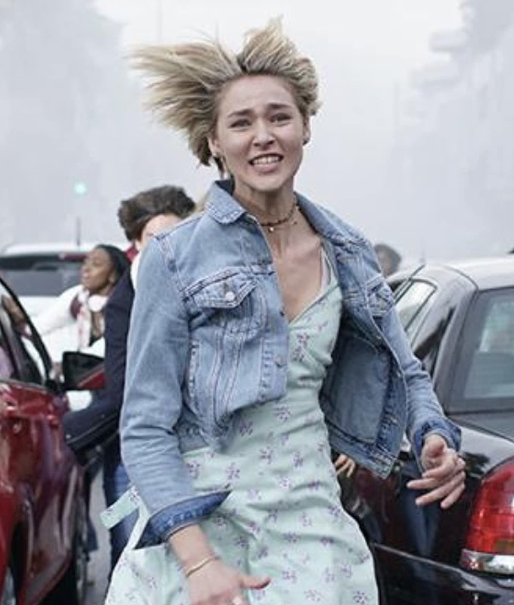 La Brea S1 Zyra Gorecki (Izzy Harris) Blue Denim Jacket