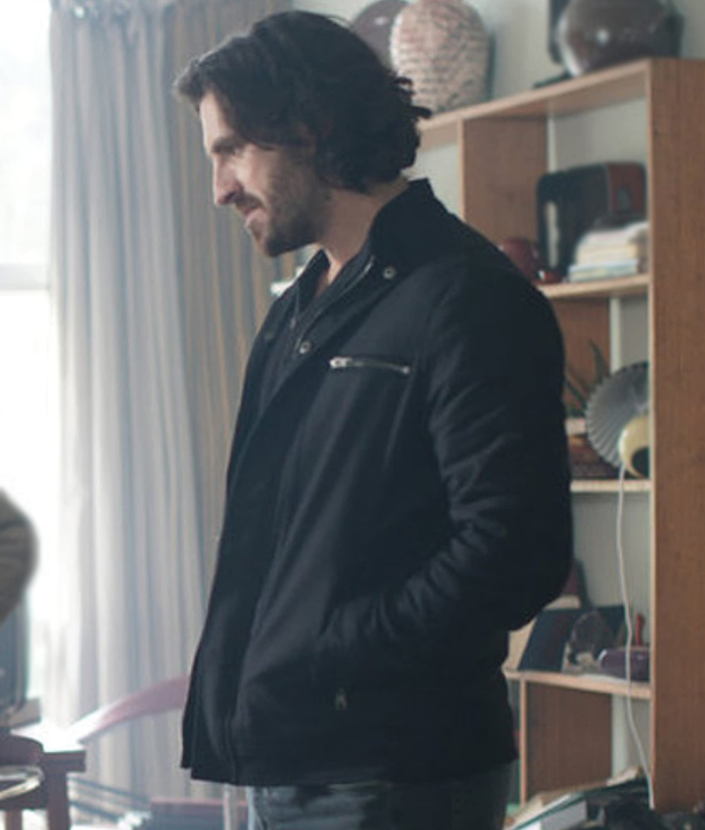 La Brea S2E13 - Eoin Macken (Gavin Harris) Black Denim Jacket